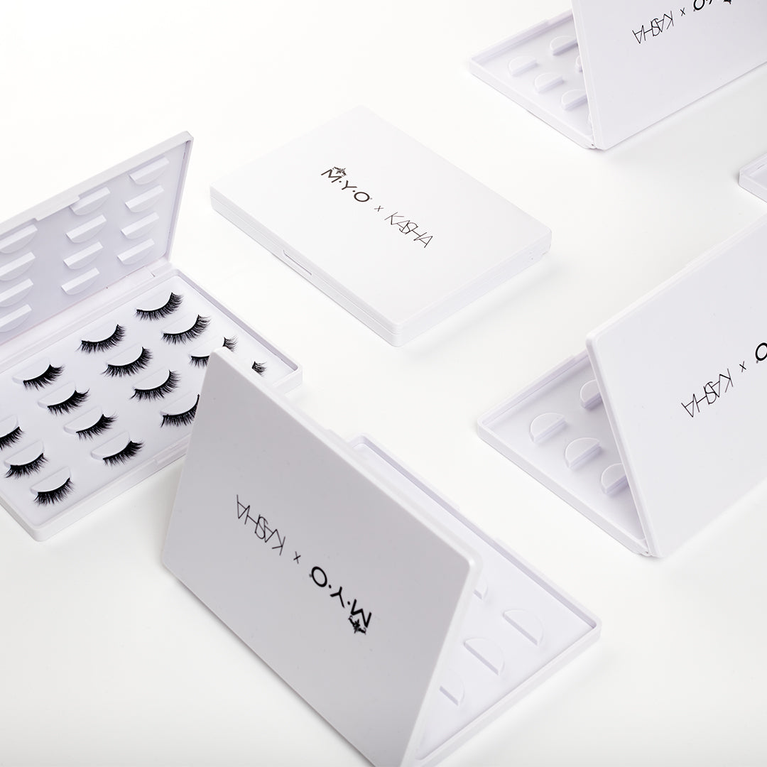 MYO x Kasha Lashes Luxe Eyelash Storage Case | Eyelash Case | MYO ...