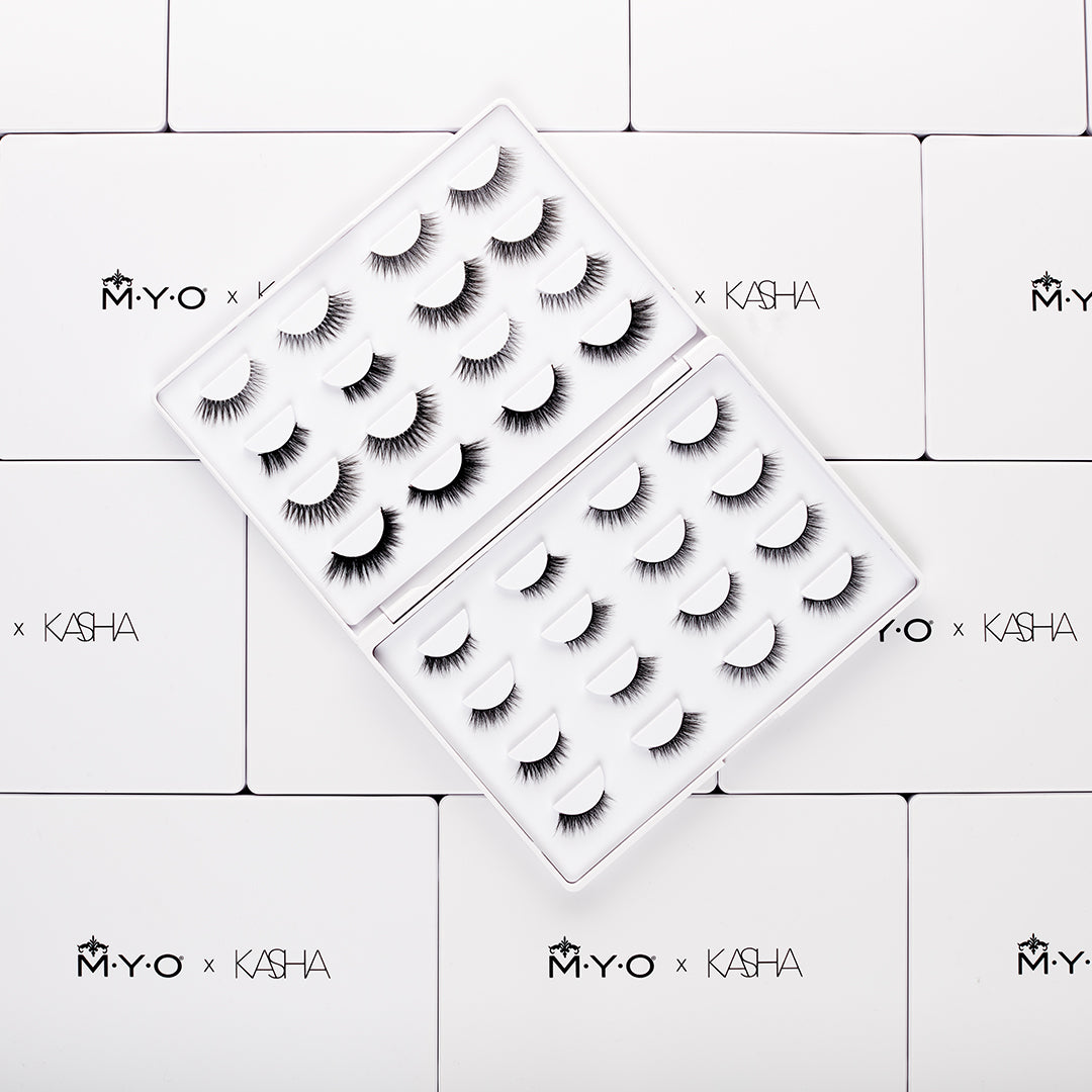 MYO x Kasha Lashes Luxe Eyelash Storage Case | Eyelash Case | MYO ...
